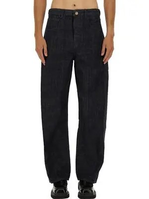 Jacquemus De-nimes Mirada Wide Leg Pant - Blue