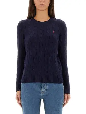 Ralph Lauren Cable-knit Sweater - Blue