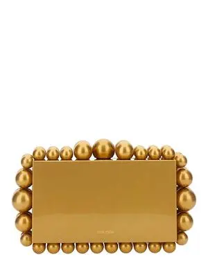 Cult Gaia Eos Clutch - Gold