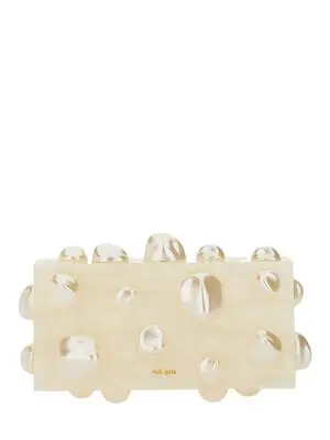 Cult Gaia Orbs Clutch - Ivory