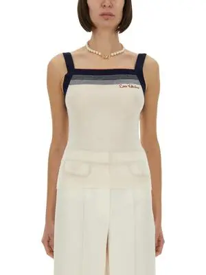 Valentino Garavani Wool Top - Ivory