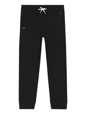 Tommy Hilfiger Rib Insert Sweatpants - Black