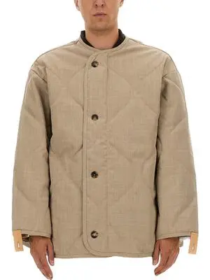 JW Anderson Quilted Jacket - Beige
