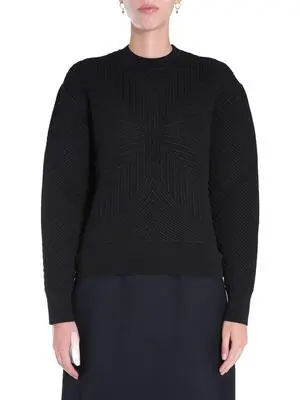 Alexander McQueen Crew Neck Sweater - Black