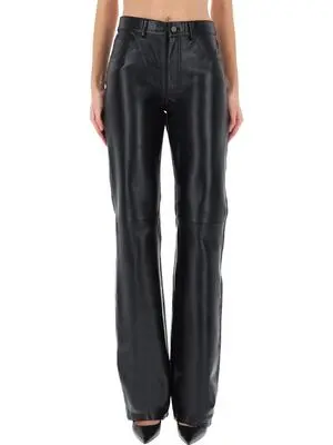 HAIKURE Star Denim & Leather Pants