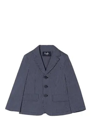 IL GUFO Striped Blazer - Blue
