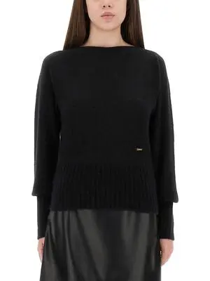 TOM FORD Boat-neck Sweater - Black