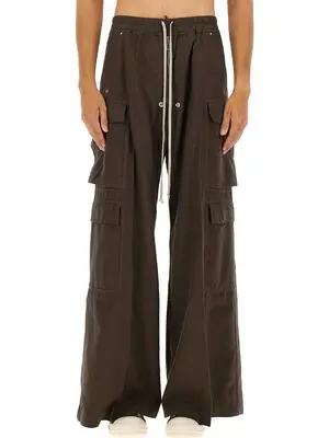 Rick Owens Double Cargo Jumbo Belas Pants - Brown