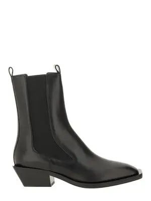 AeydĒ Leather Chelsea Boots - Black