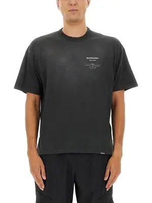 REPRESENT Revere Manor" T-shirt - Charcoal