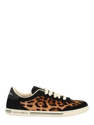 Dolce & Gabbana Saint Tropez Leopard Print Sneakers - Animalier