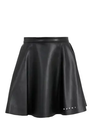 Marni Zippered Skirt - Black