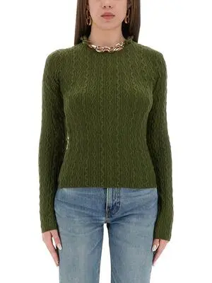 Rabanne Wool Jersey - Green