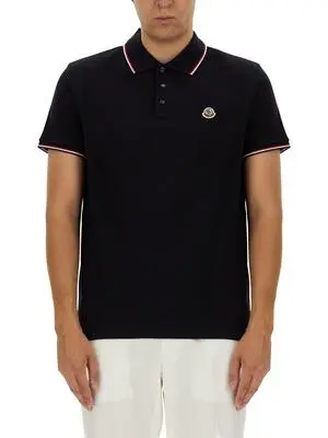 MONCLER Polo With Logo