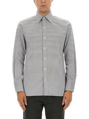 TOM FORD Slim Fit Shirt - Grey