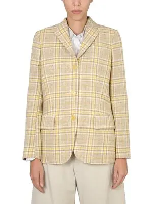 Aspesi Single-breasted Blazer - Multicolour