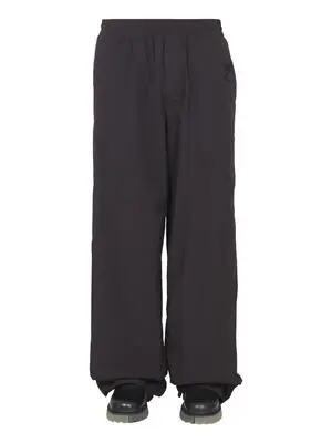 Off-White Wide Leg Trousers - Black