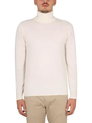 Aspesi Turtleneck Sweater Beige