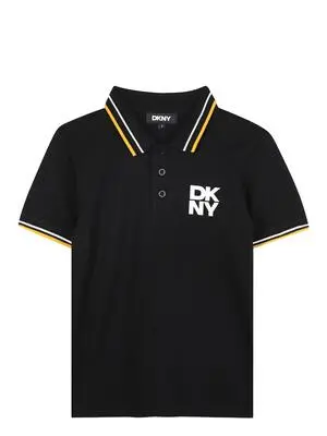 Dkny Short-sleeved Polo - Black