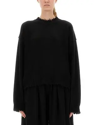 UMA WANG Cashmere Sweater - Black