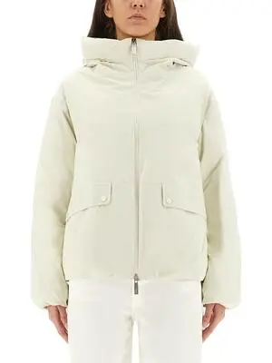 Herno Gore-tex Hooded Jacket - Ivory