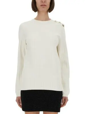 Balmain Knitted Top - Ivory