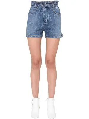 MSGM Denim Shorts - Blue