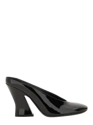 Givenchy Sculpted Leather Pumps - Black