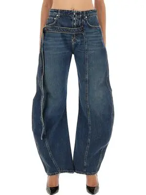 Jean Paul Gaultier Low-rise Jeans - Denim