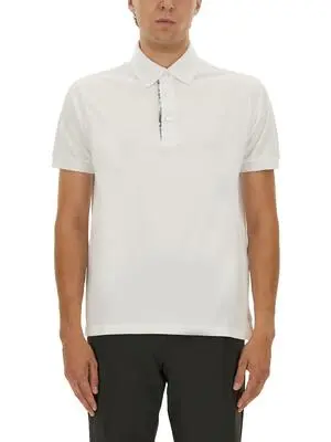 Etro Polo Shirt With Embroidered Pegasus - White