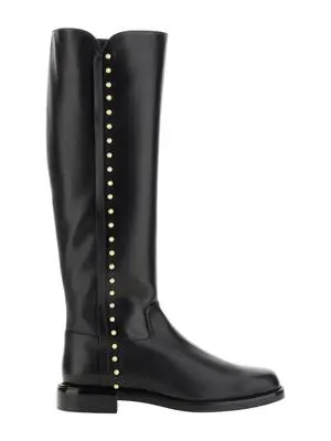 STUART WEITZMAN Boot Pearl Riding - Black