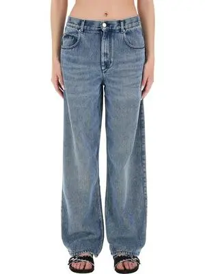 Isabel Marant Jenny Wide-leg Jeans - Denim