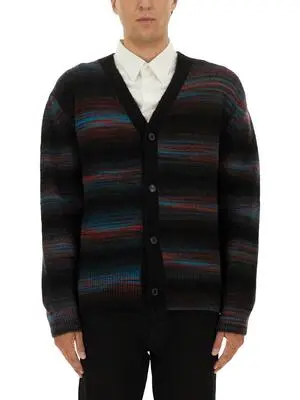 Paul Smith Button-through Cardigan - Multicolour