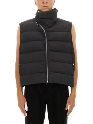 Rick Owens Sleeveless Down Jacket - Black