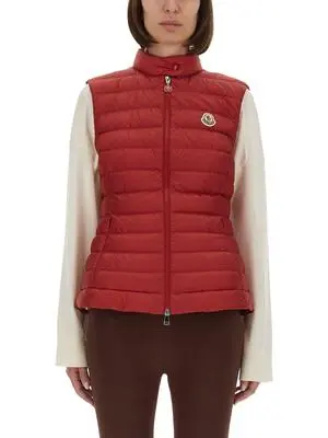Moncler Padded Vest - Red