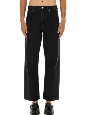 SUNFLOWER Wide-leg Trousers - Black