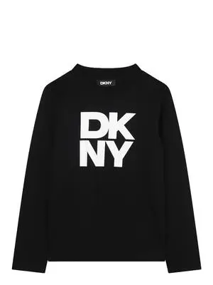 Dkny Logo T-shirt - Black
