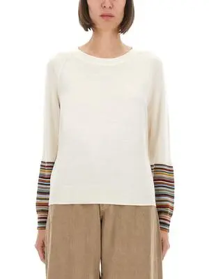 Paul Smith Signature Stripe Jersey - Ivory