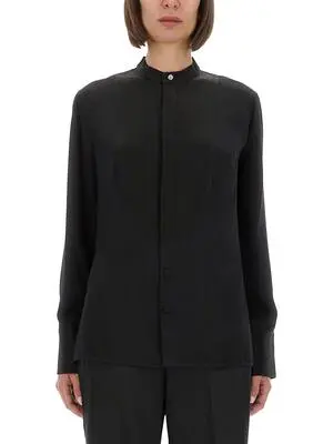 Victoria Beckham Silk Shirt - Black