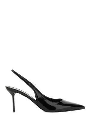 Paris Texas Lidia Slingback Pumps - Black