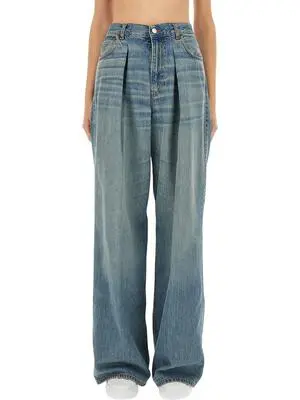 HAIKURE Candy Wide-leg Jeans - Denim