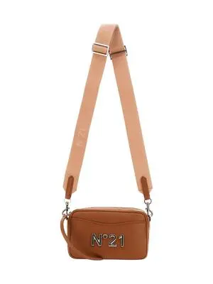 N°21 Logo Plaque Bag - Buff