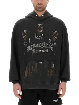 REPRESENT Thoroughbred Hoodie - Black