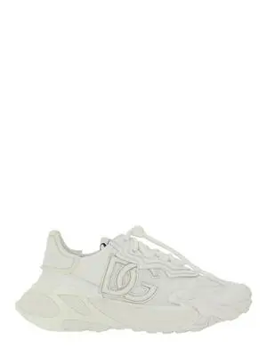 Dolce & Gabbana Sneaker With Logo - White