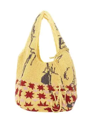 JW Anderson Mini Beaded Tote Bag - Multicolour