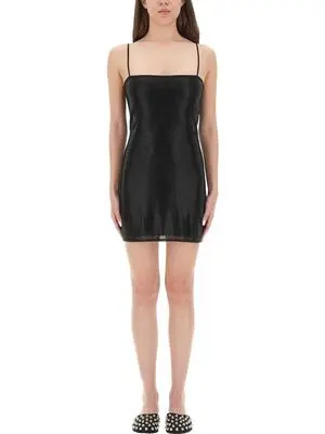 Alexander Wang Mini Dress With Crystals - Black