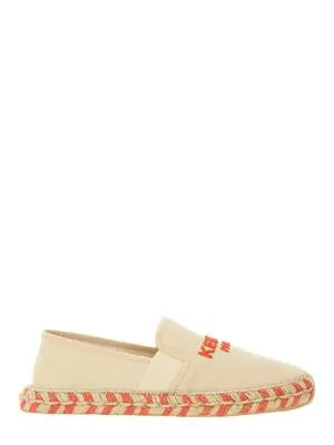 Kenzo Logo Espadrille - Beige