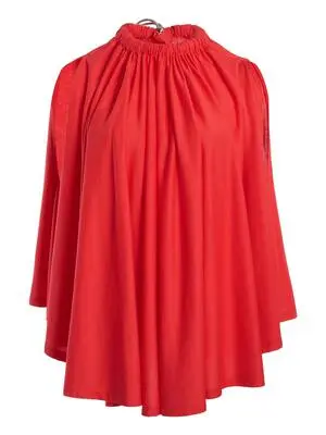 COPERNI Coperni Pleated Circle Top With Draped Cape Effect