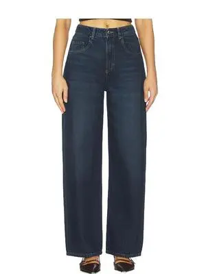 ICON DENIM LA Poppy Wide Leg Jeans - Dusty Blue