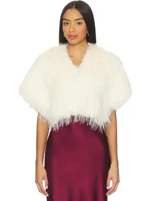 APPARIS Devin Faux Fur Shrug